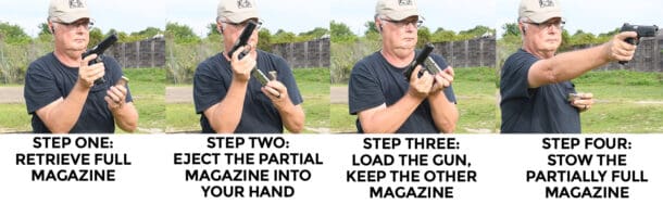 How To Perform A Tactical Reload - AmmoMan School of Guns Blog
